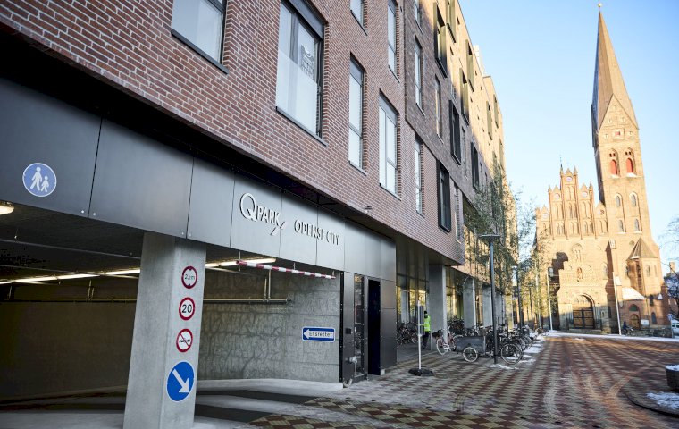 Book a parking spot in Q-Park Odense City car park