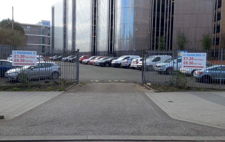 Book a parking spot in ParkBee RCP Far Gosford Street Coventry car park