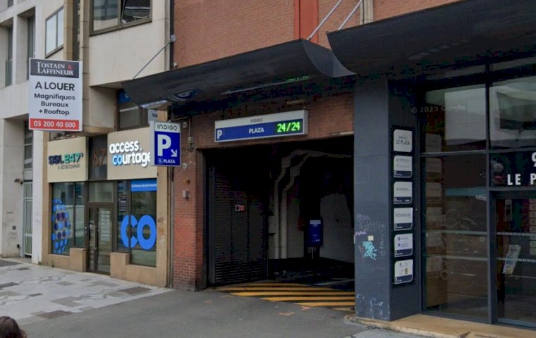 Book a parking spot in Indigo Lille Plaza car park