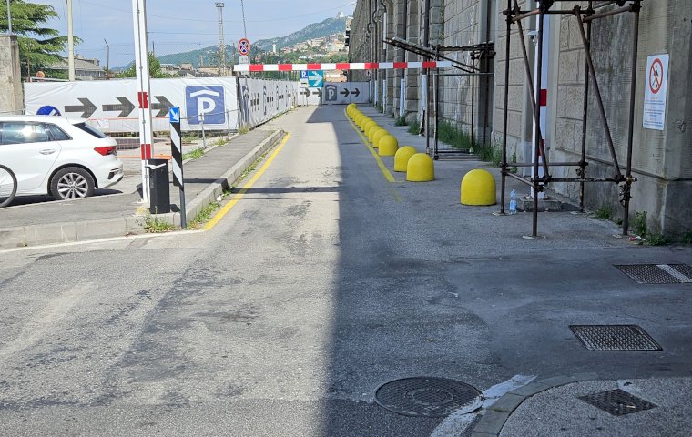 Parcheggio a Saba Trieste Silos